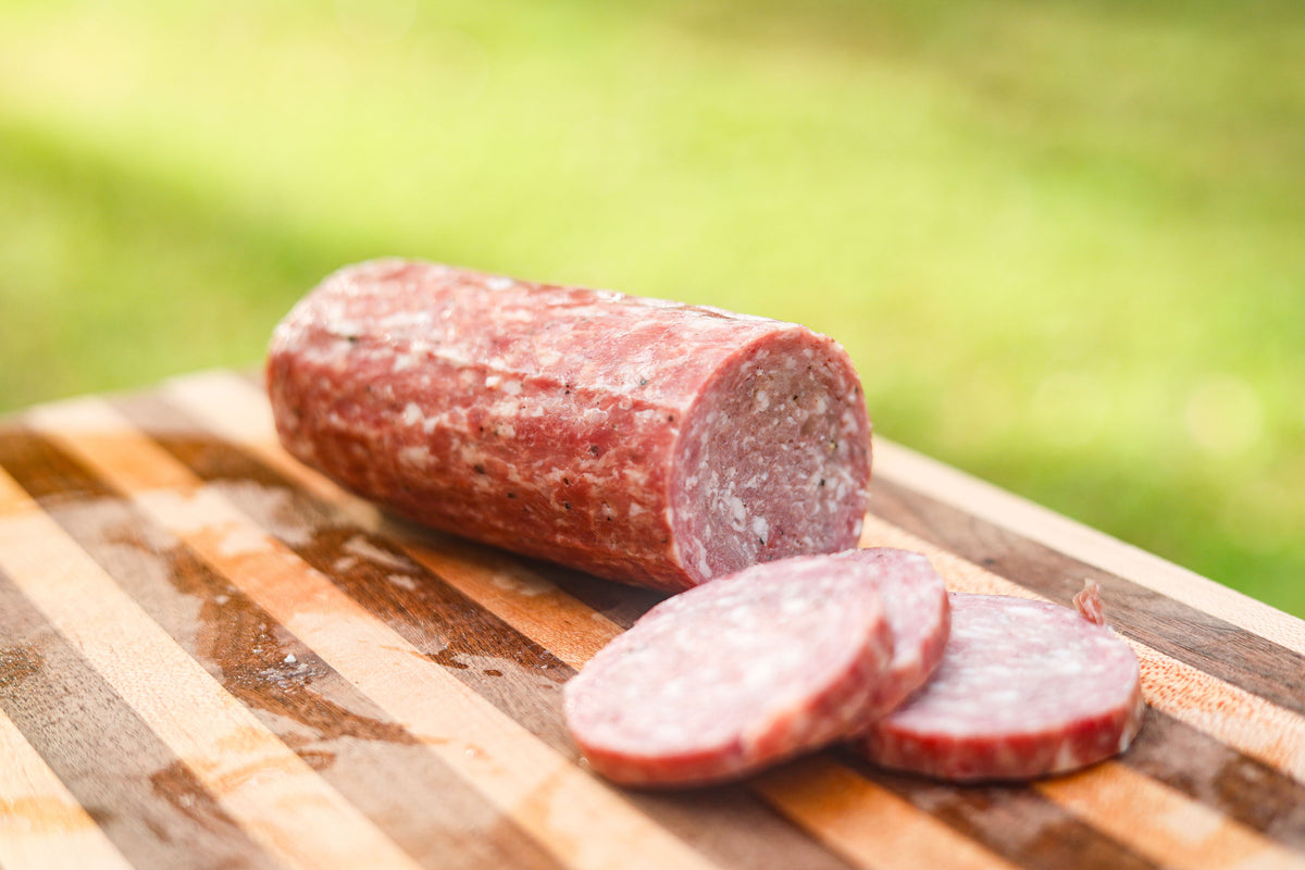 Summer Sausage (regular or jalapeño and cheese) – Thompson Farms